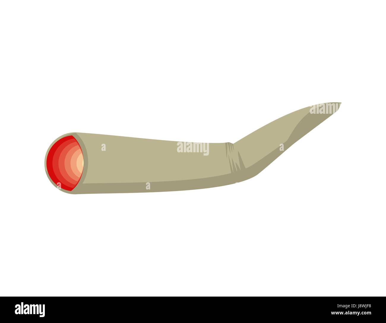 Smoking joint cartoon Cut Out Stock Images & Pictures - Alamy