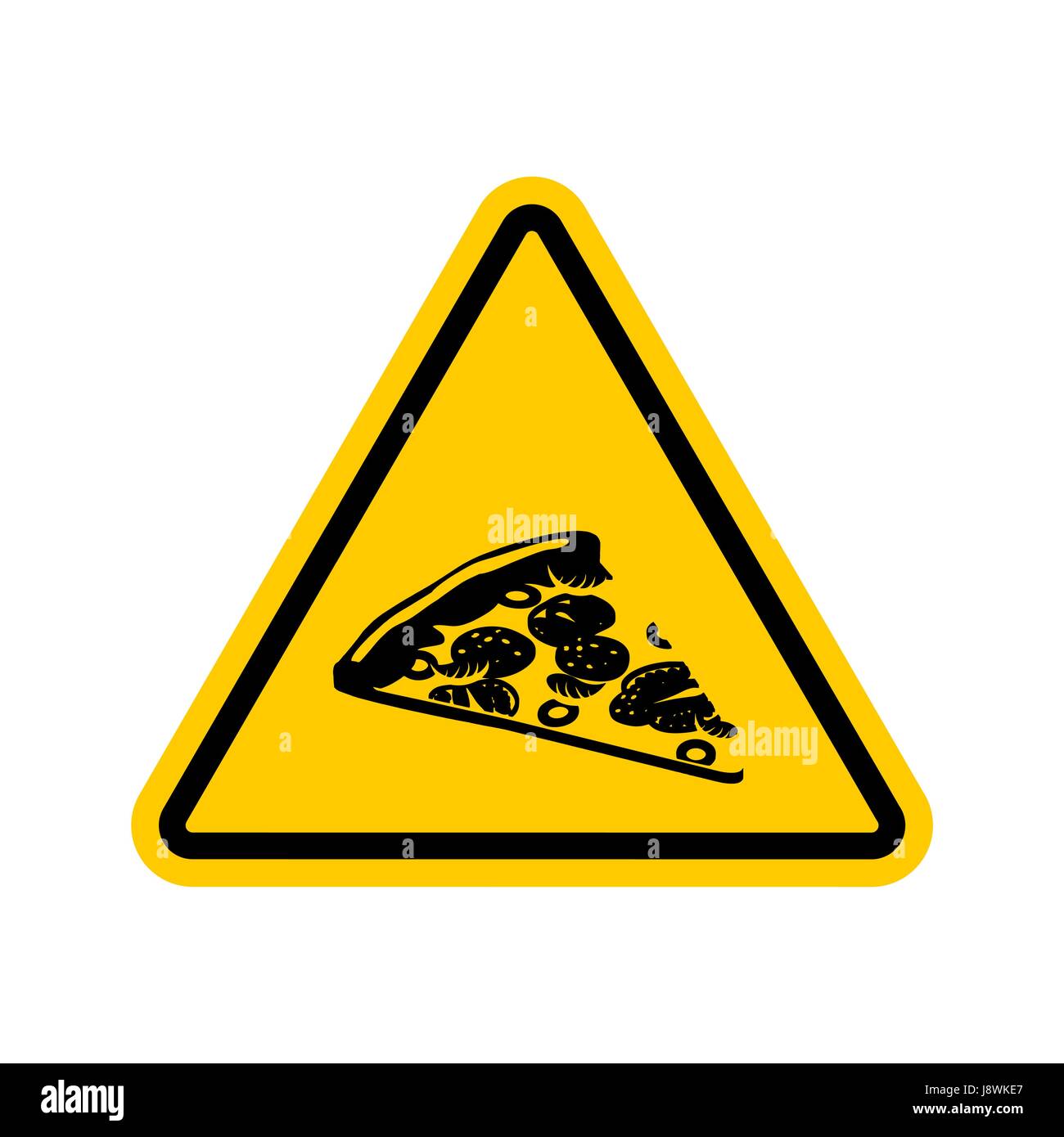 Italian traffic sign Stock Vector Images - Alamy