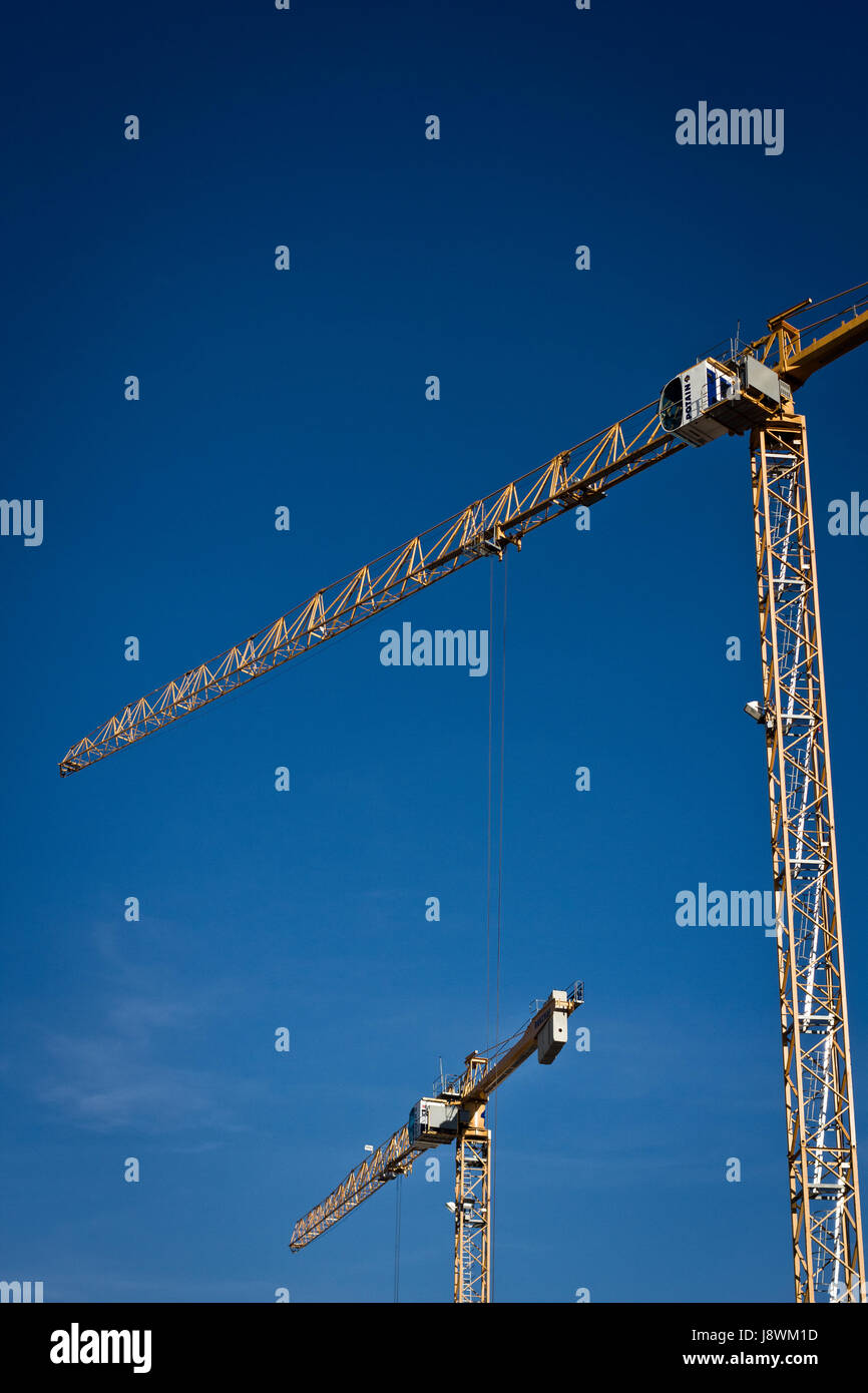 Cranes in Berlin, Germany Stock Photo - Alamy