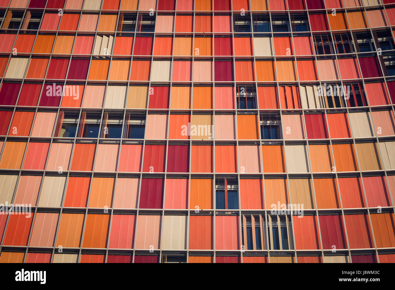 A colourful office block in Berlin, Germany Stock Photo - Alamy