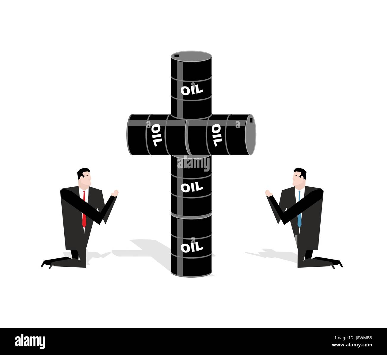 If prayer was your job Stock Vector Images - Alamy