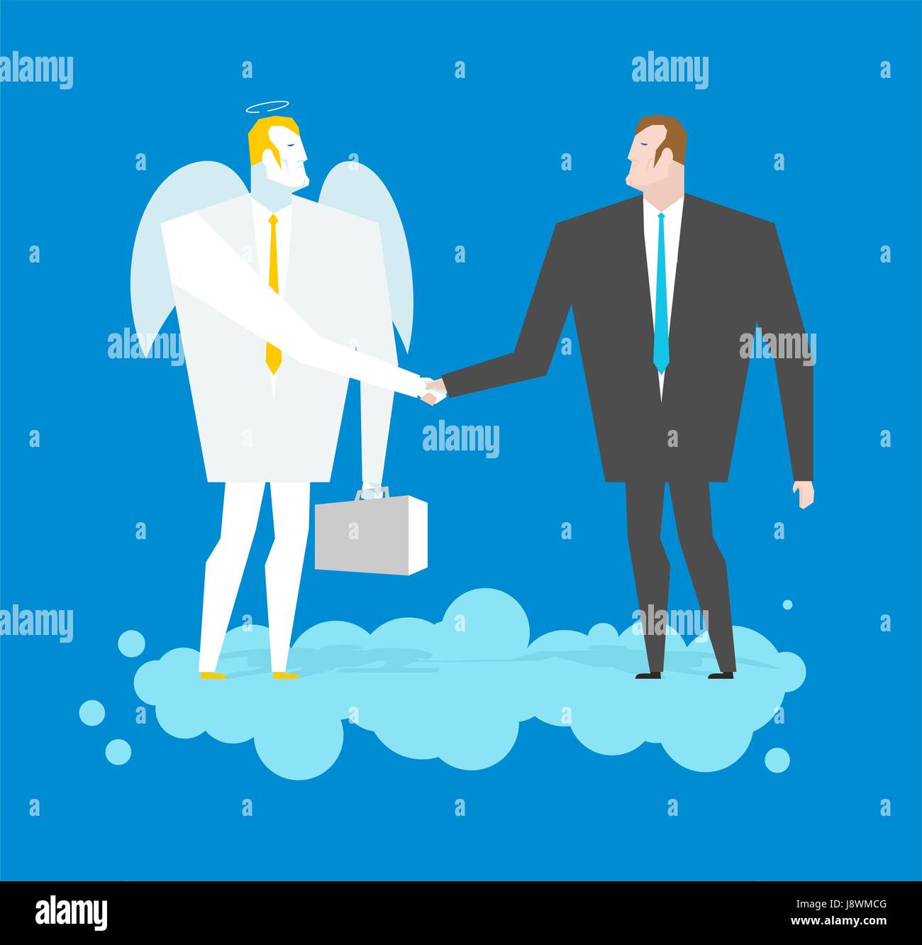 Wing of the heavens Stock Vector Images - Alamy