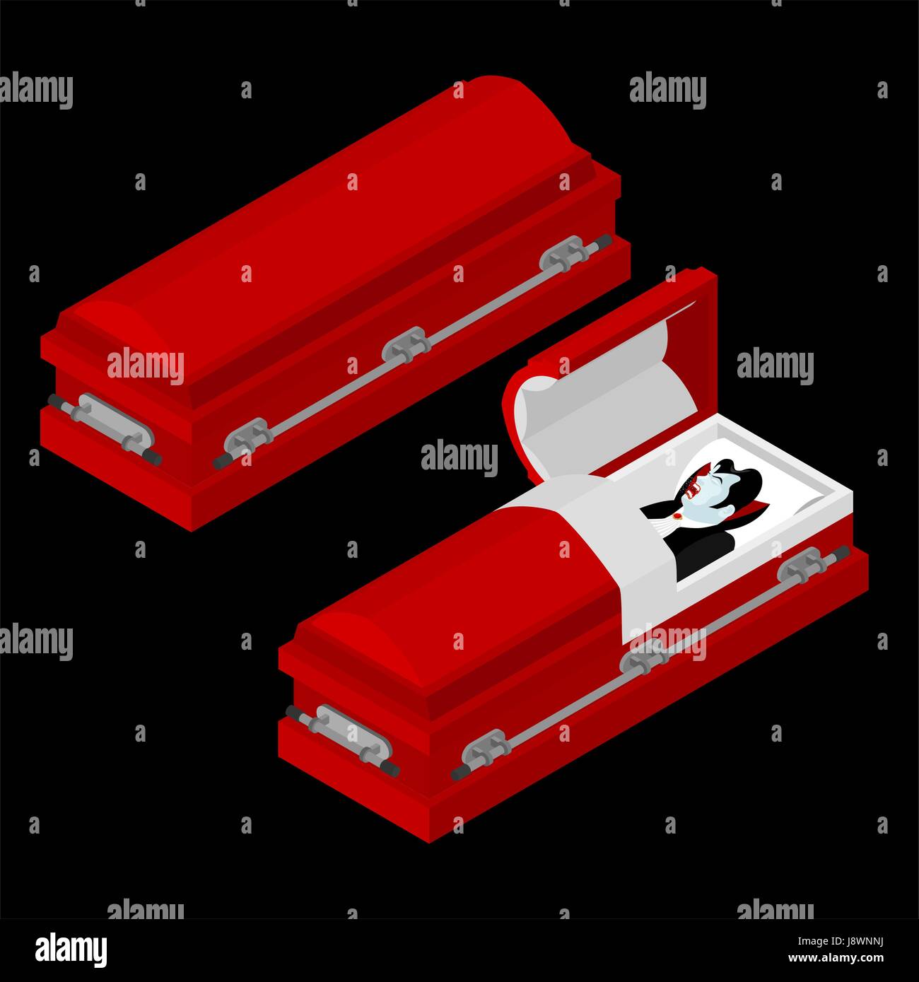 Death bed curse Stock Vector Images - Alamy