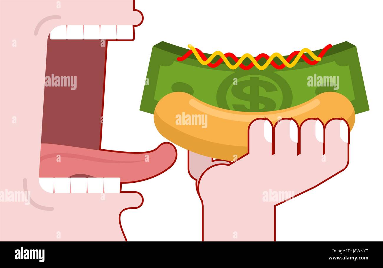 Hungry man food pack Stock Vector Images - Alamy