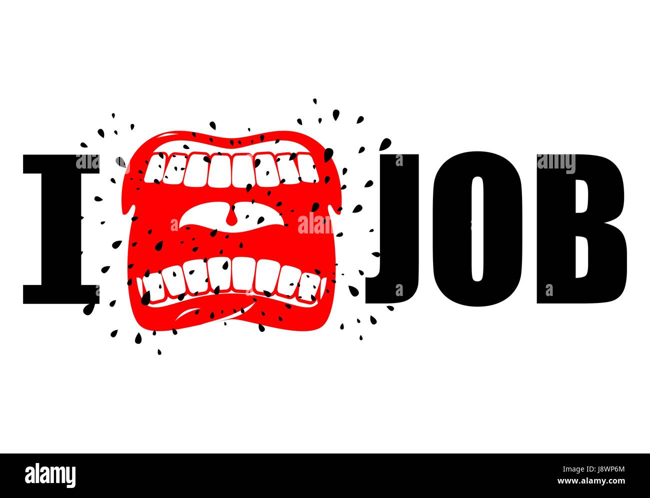 Hate job cartoon hi-res stock photography and images - Alamy