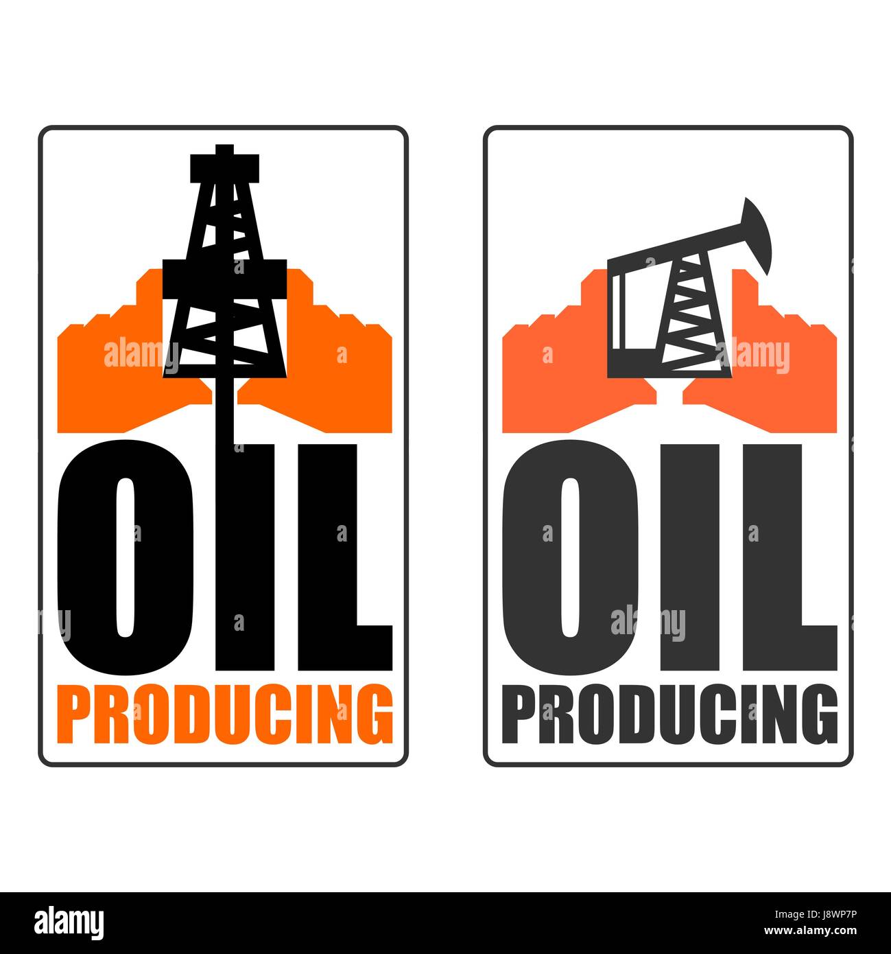 Oil production logo. petroleum industry sign. Logo for petrol ...