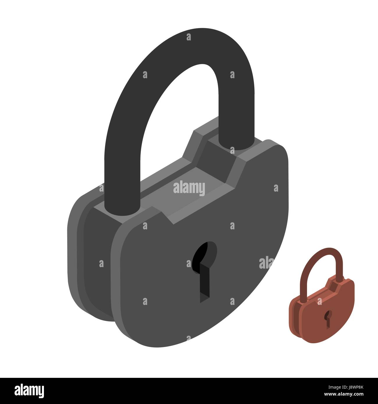 Heavy Padlock High Resolution Stock Photography and Images - Alamy