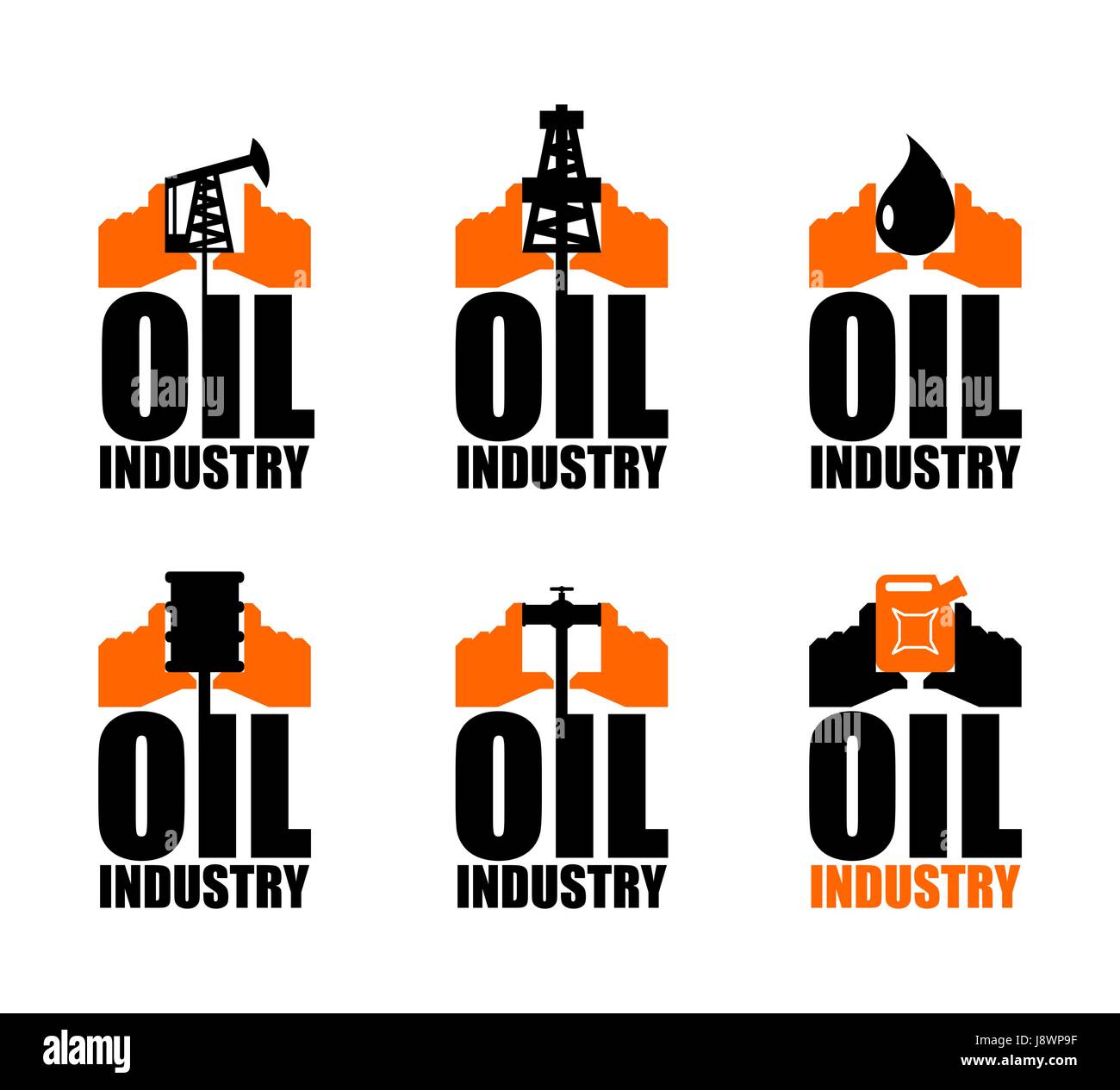 Oil industry logo. petroleum production sign. Logo for petrol ...