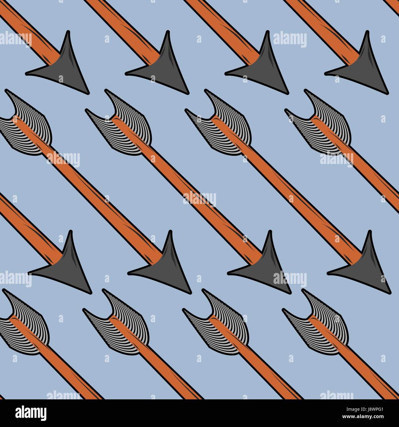 Bow And Arrow Pattern