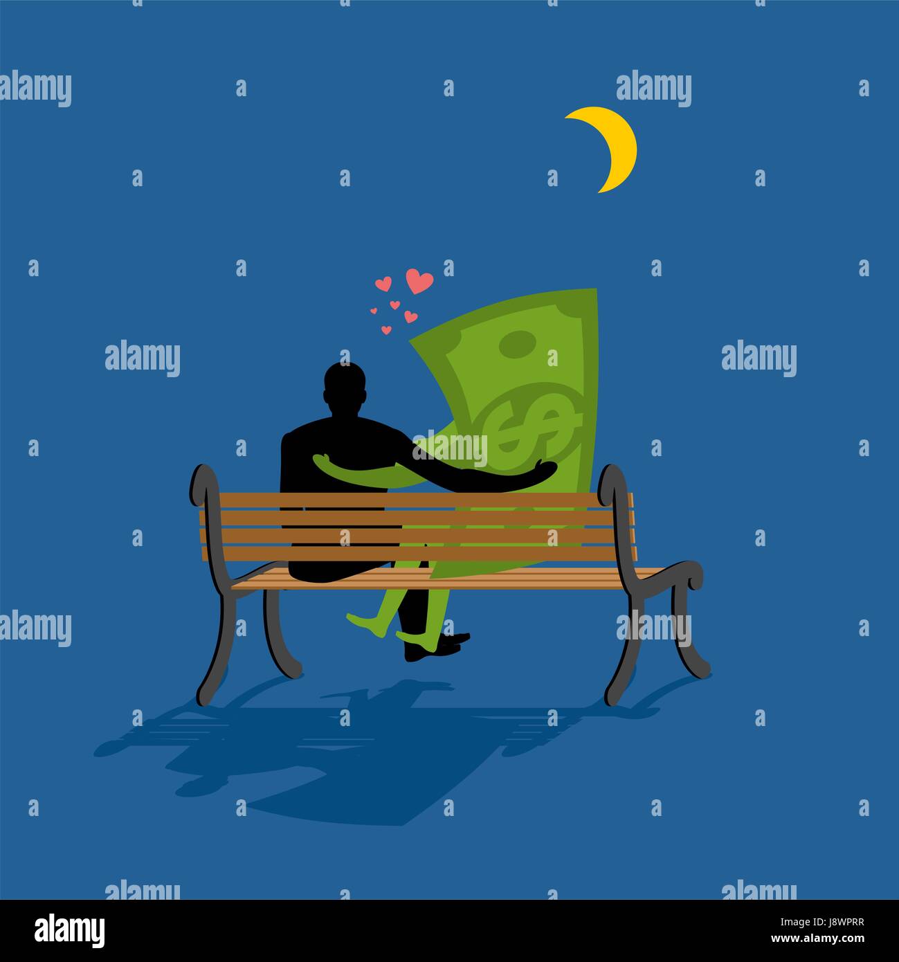 Night of 100 stars Stock Vector Images - Alamy