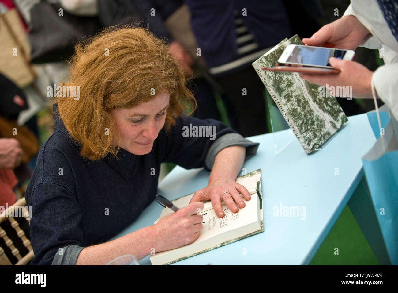 Alys Fowler writer & canal adventurer book signing in the bookshop at ...
