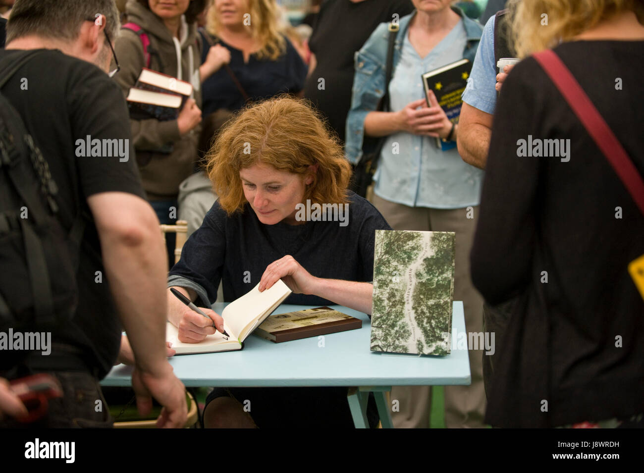 Alys Fowler writer & canal adventurer book signing in the bookshop at ...