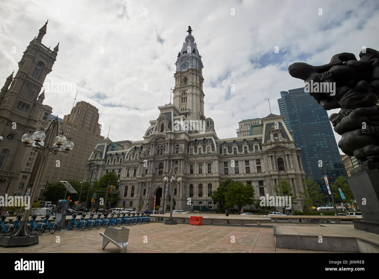 Philadelphia city hall hi-res stock photography and images - Alamy