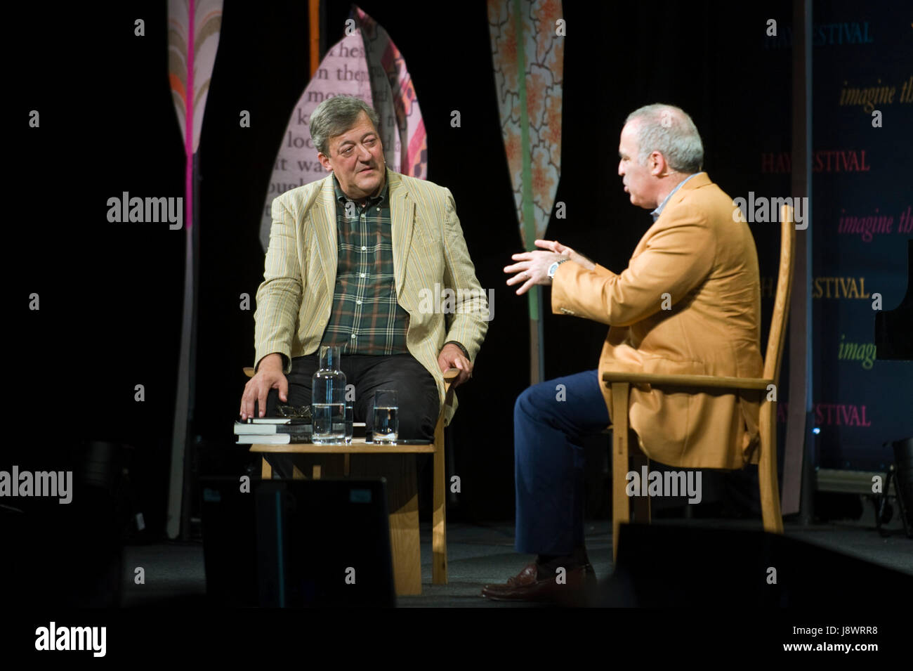 Garry Kasparov Russian chess grandmaster speaking with Stephen Fry on ...