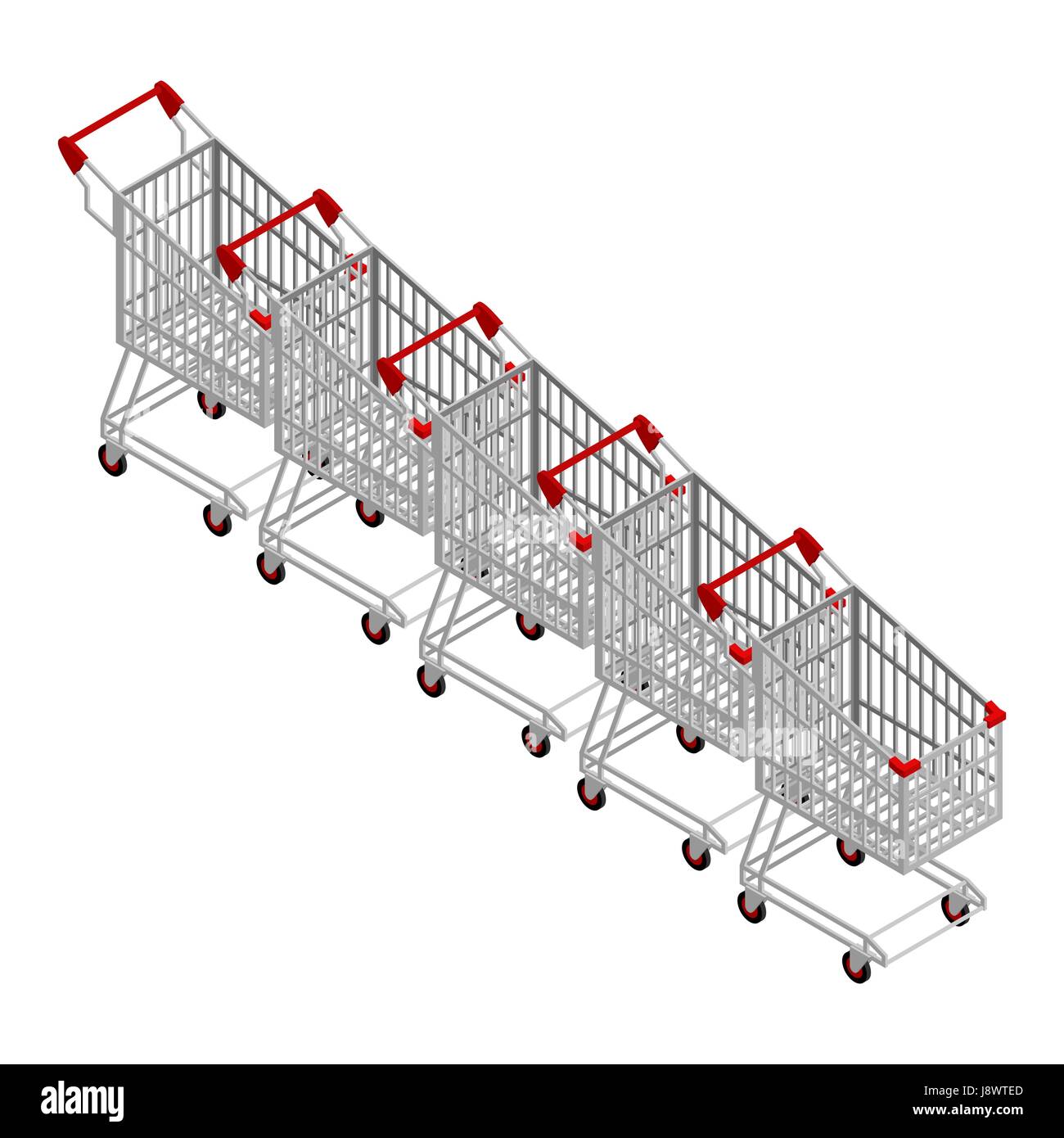 Chrome trolley Stock Vector Images - Alamy