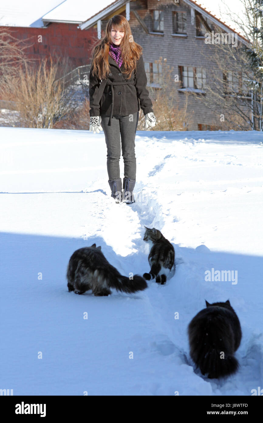 we follow you Stock Photo - Alamy