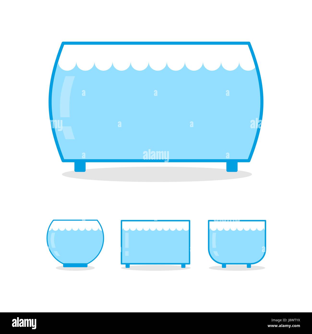 Pour water aquarium Cut Out Stock Images & Pictures - Alamy