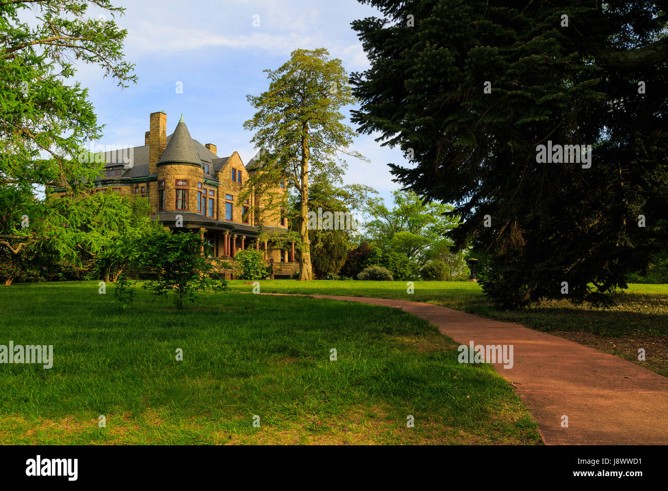 Trees are decorated with an art form of dresses from VCU fashion design ...
