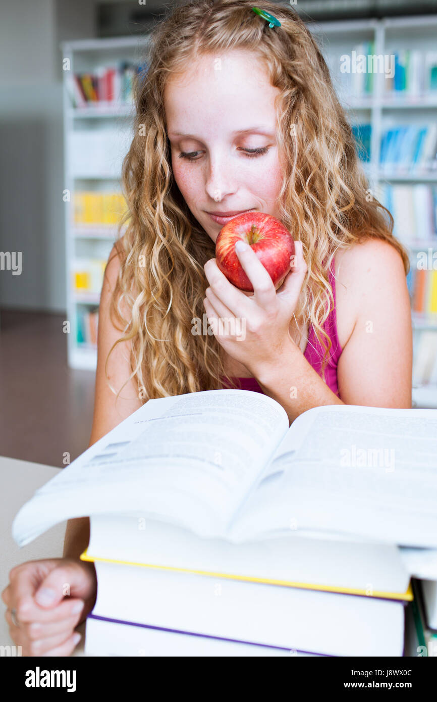 study, library, student, university, educational institution ...