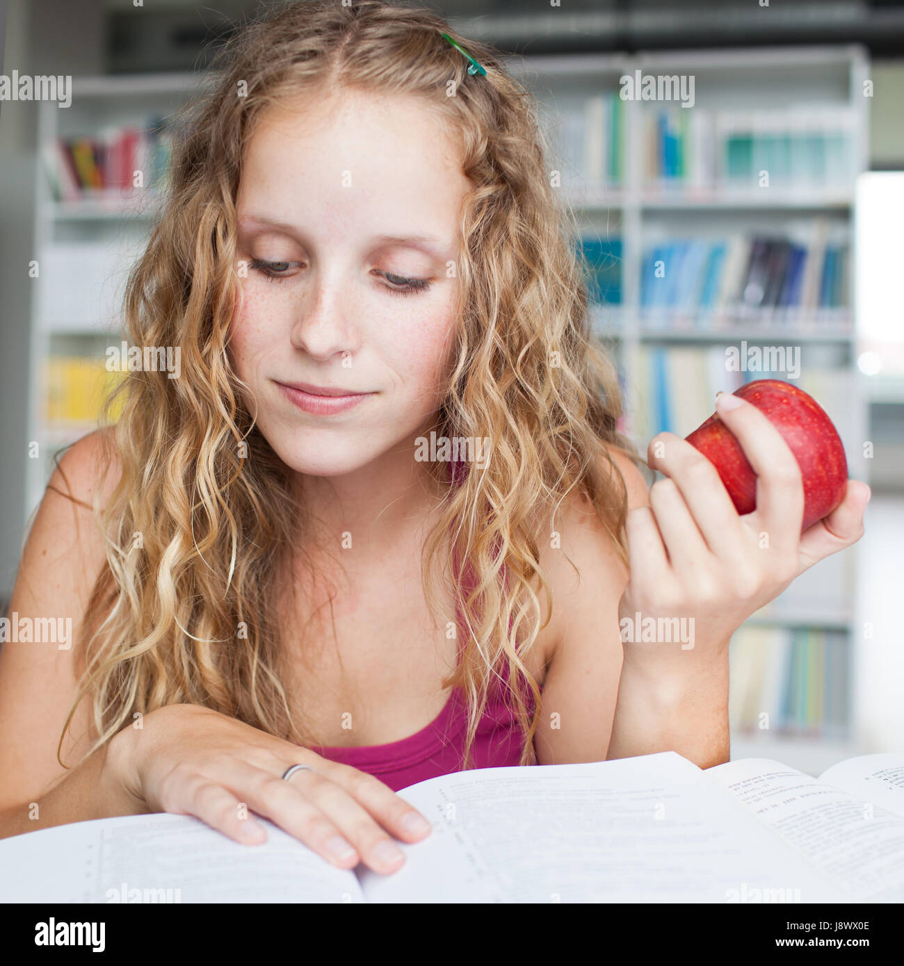 study, library, student, university, educational institution ...