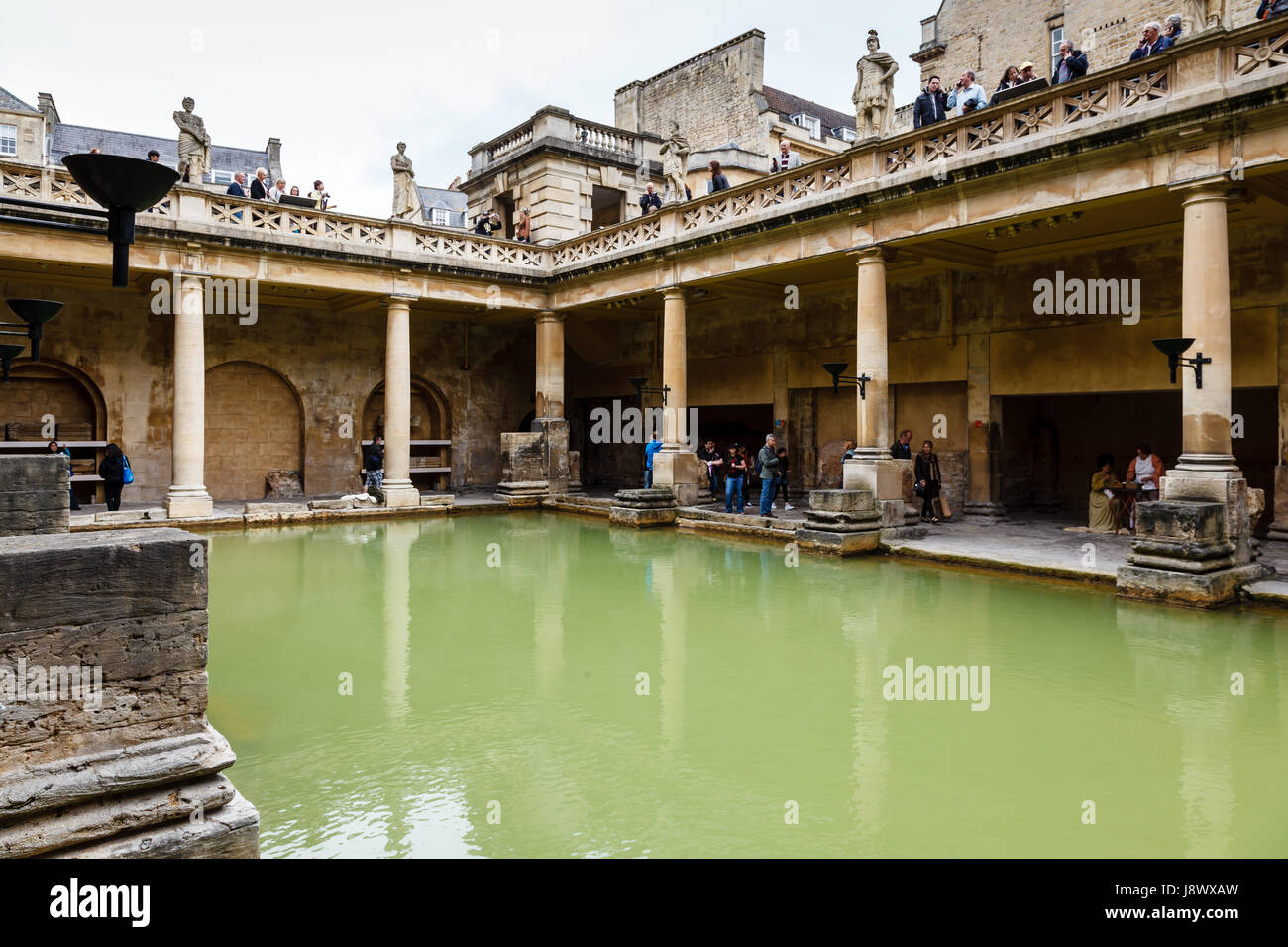 Ancient roman baths hi-res stock photography and images - Alamy