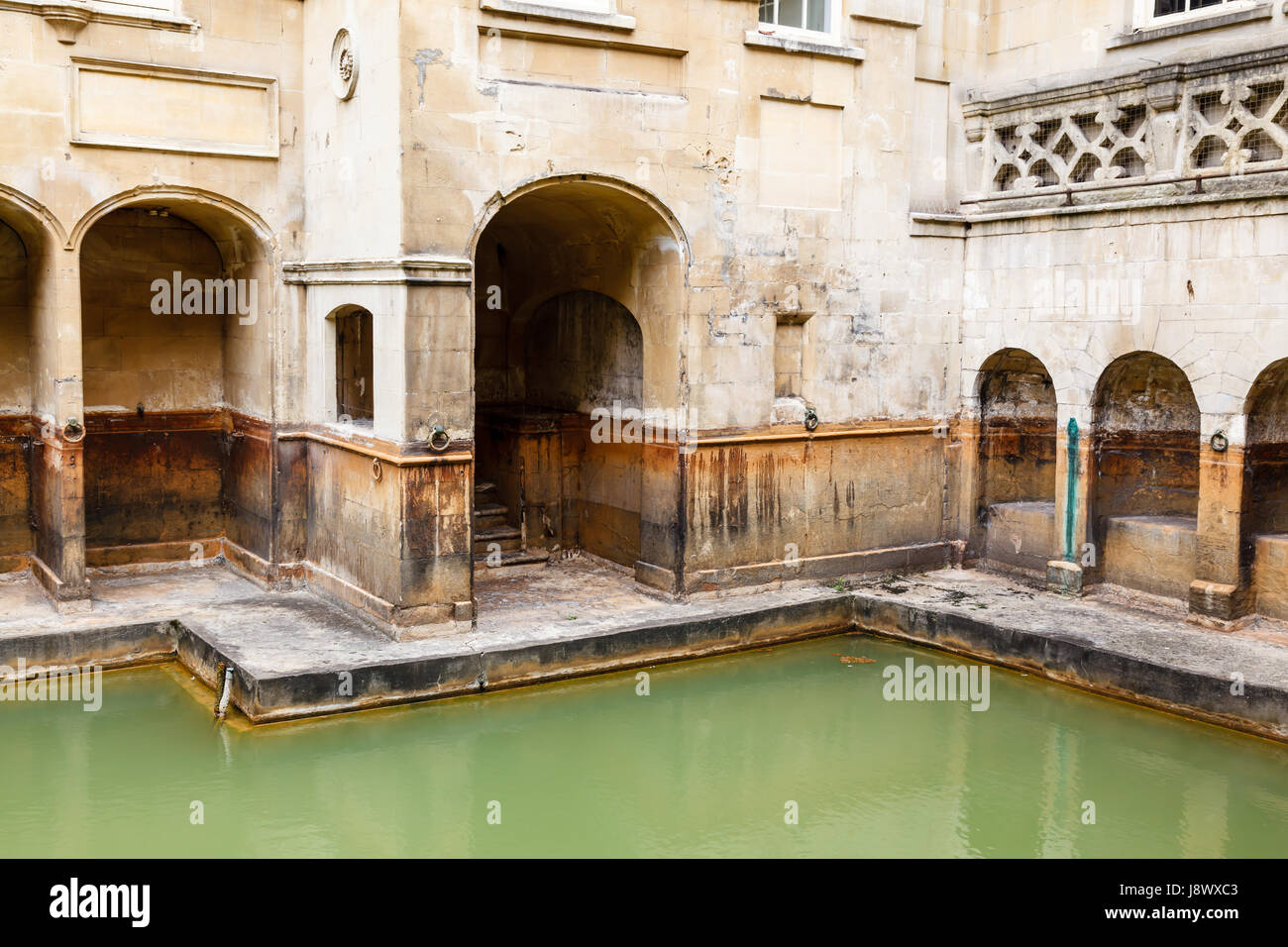 Ancient roman bath house hi-res stock photography and images - Alamy