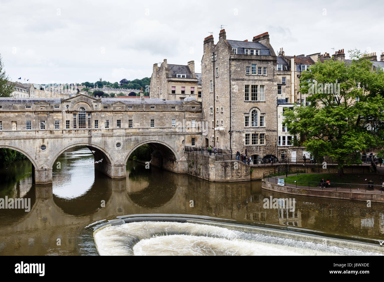 Pulteney Bridge, Bath, Somerset, England, UK Stock Photo - Alamy