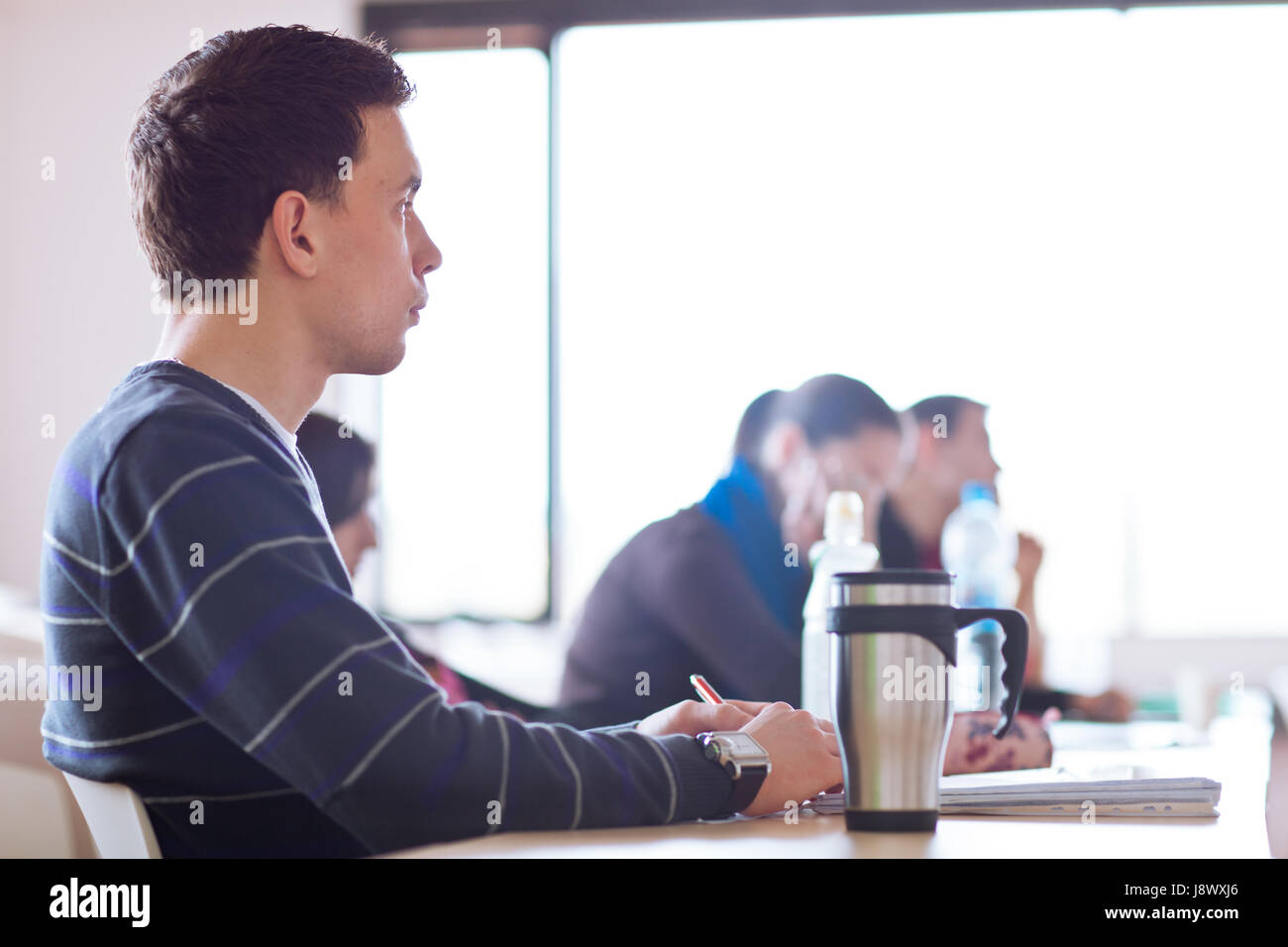 study, male, masculine, class, student, university, educational ...