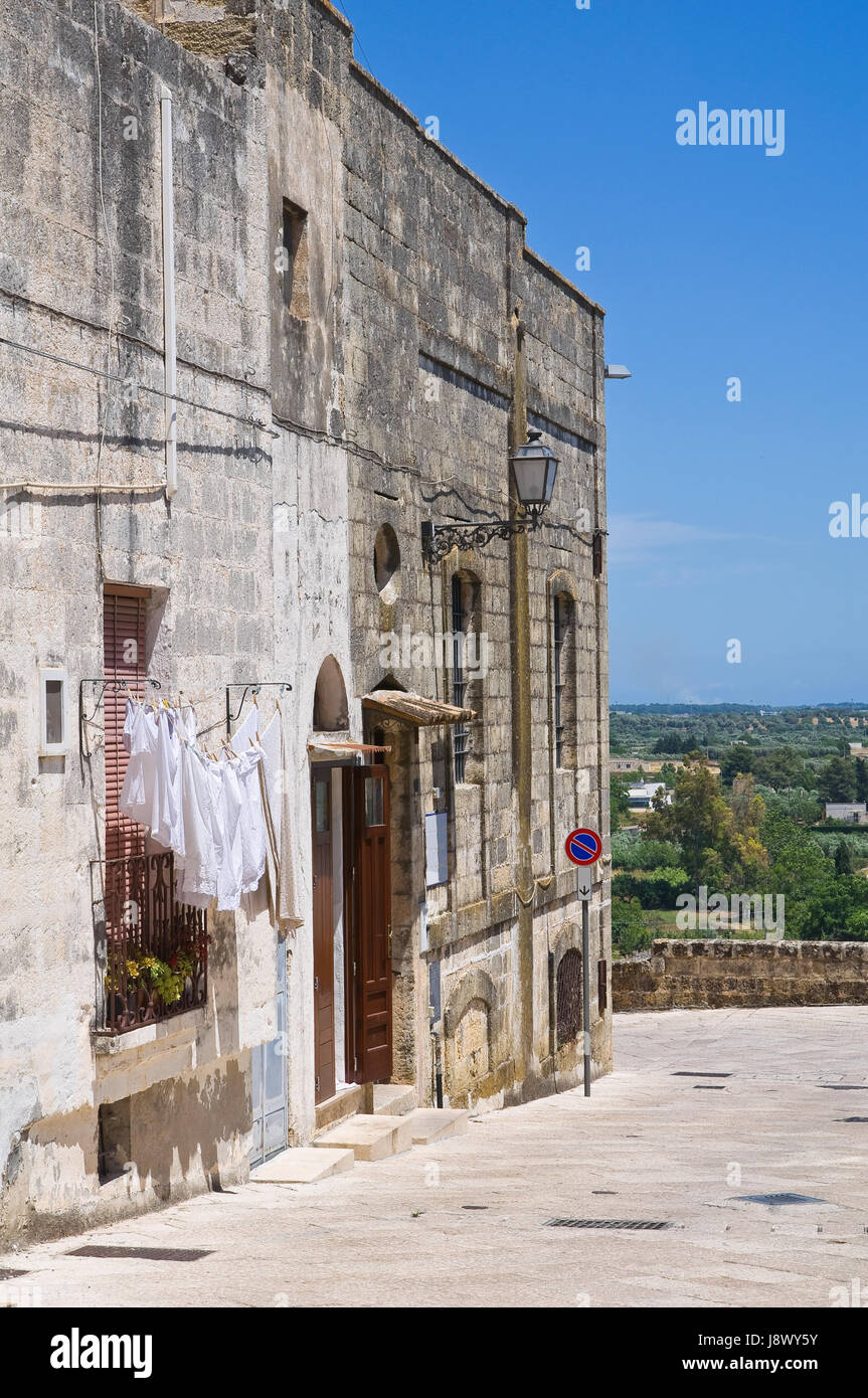Alleyway. Specchia. Puglia. Italy Stock Photo - Alamy