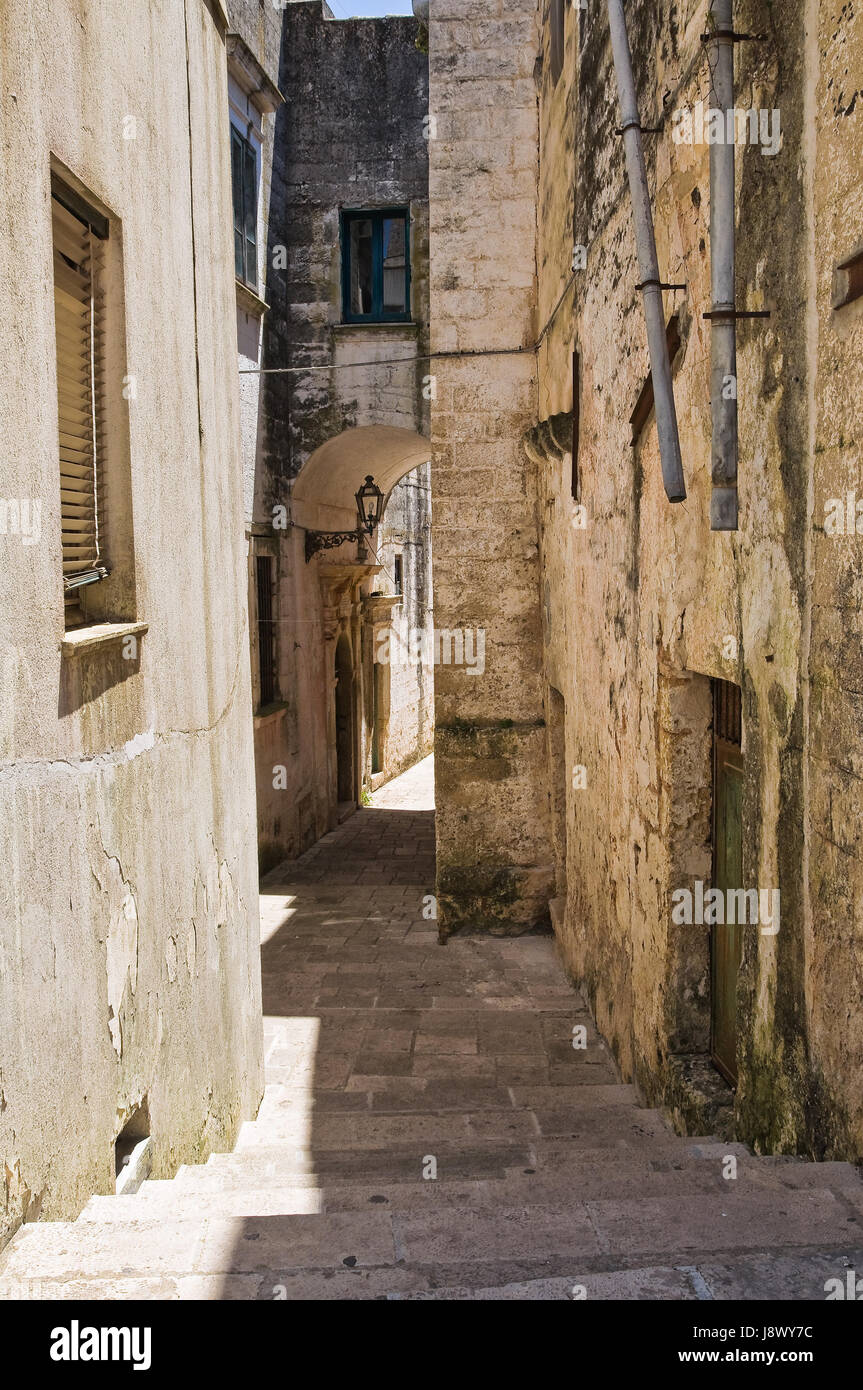 Alleyway. Specchia. Puglia. Italy Stock Photo - Alamy