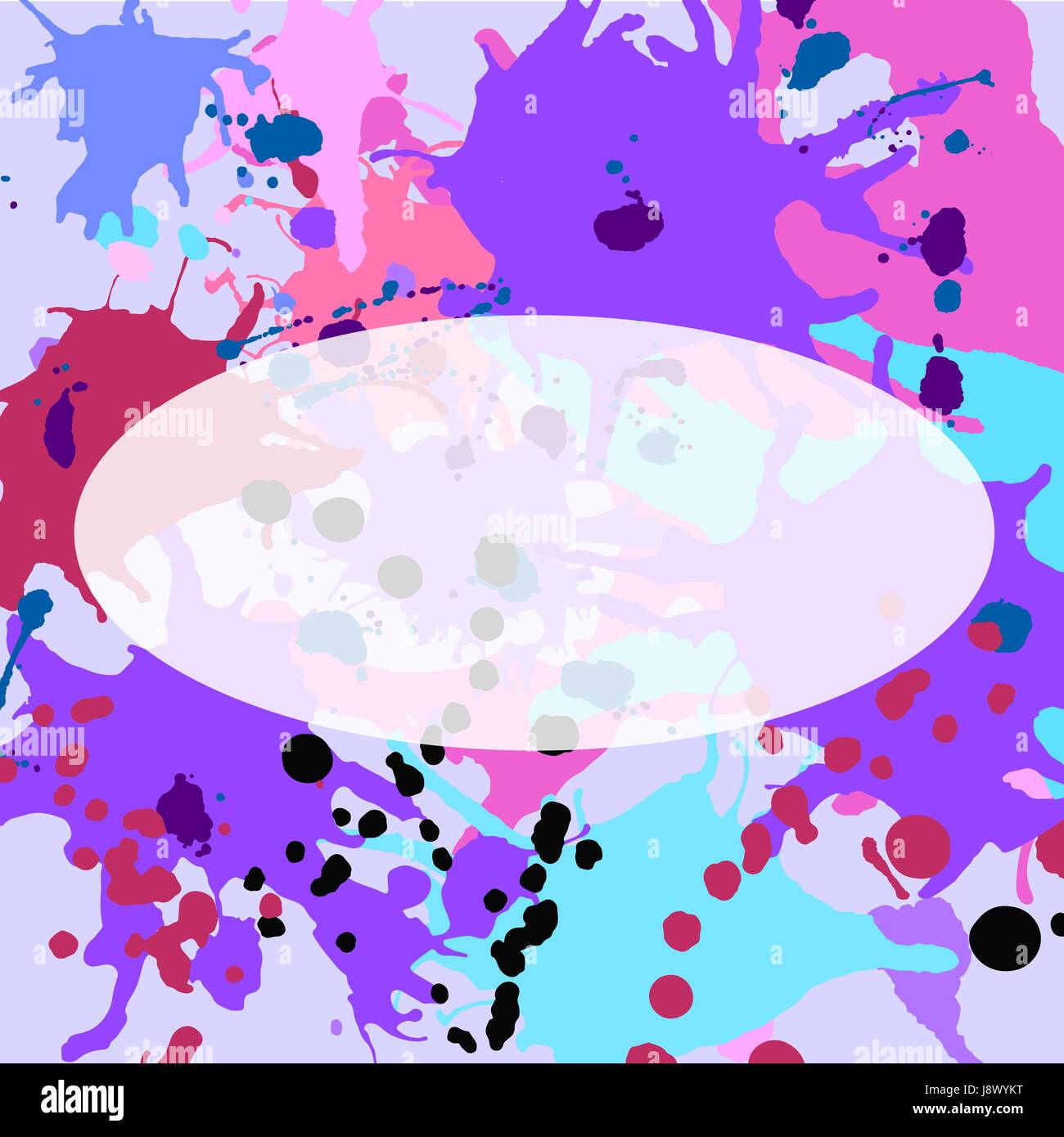 Dye ellipse Stock Vector Images - Alamy