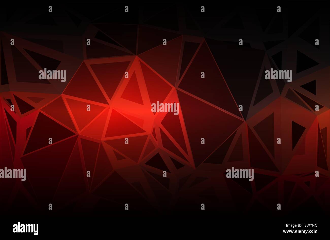 Red brown black abstract random sizes low poly geometric background ...