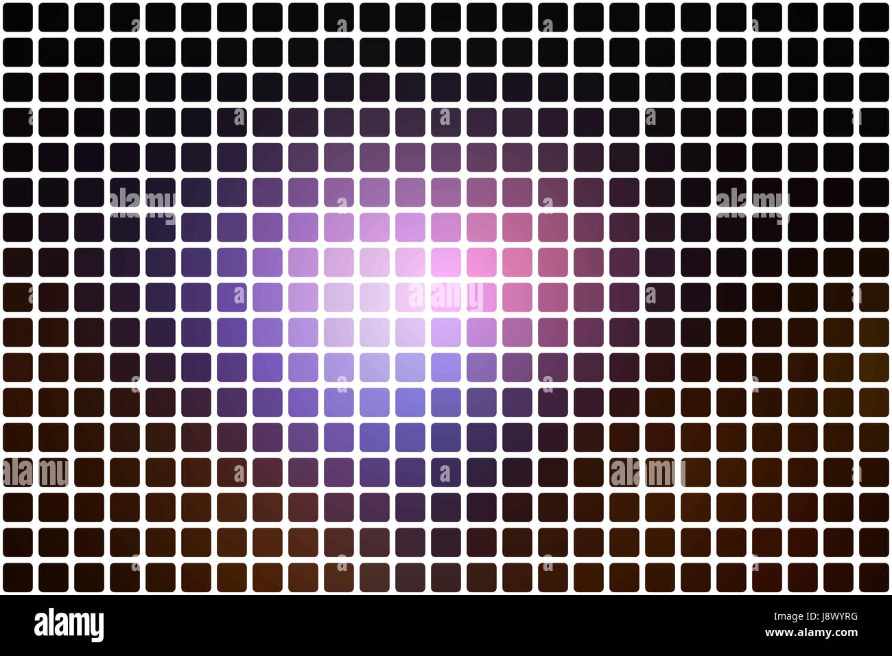 Purple brown black vector abstract mosaic background with rounded ...