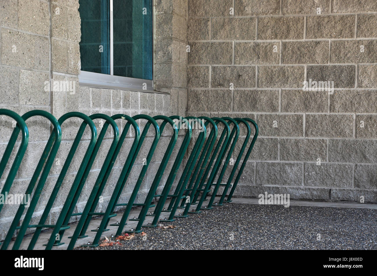 Steel pipe bike rack hi-res stock photography and images - Alamy