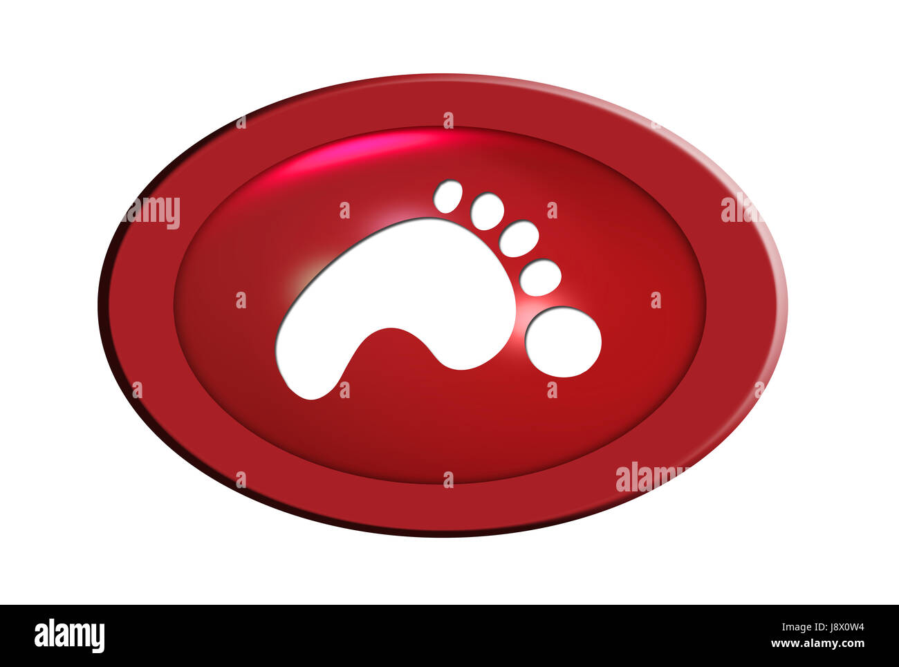 foot, toe, track, button, copy, pictogram, symbol, pictograph, trade ...