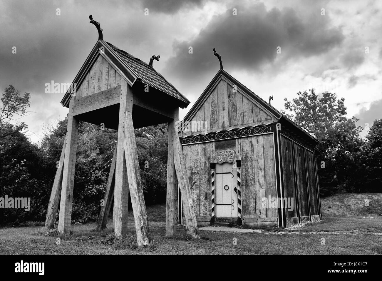 house, building, denmark, style of construction, architecture ...
