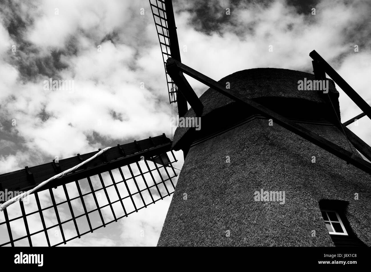 windmill, wind energy, style of construction, architecture ...