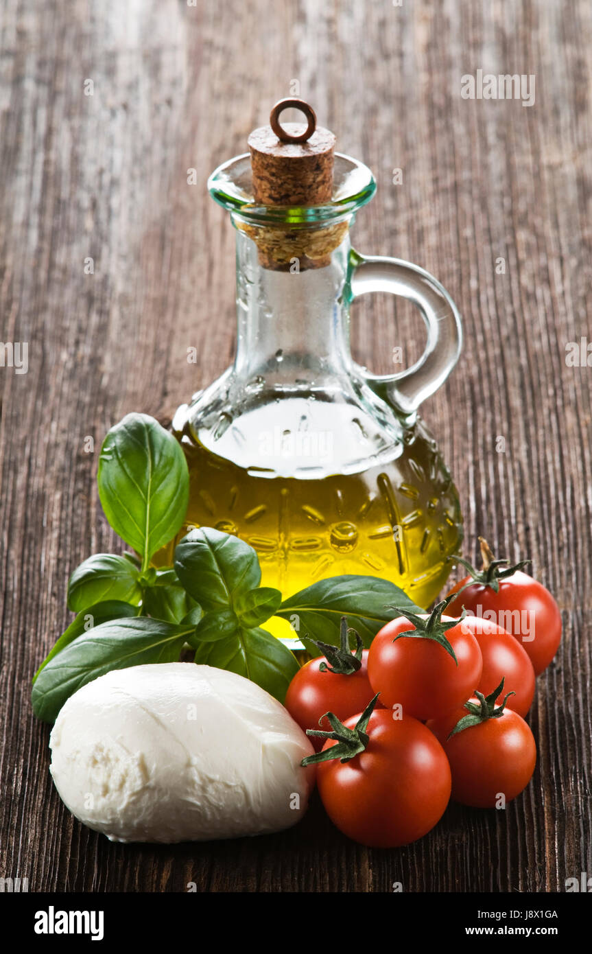 basil, ingredients, tomato, backdrop, background, oil, close, food ...