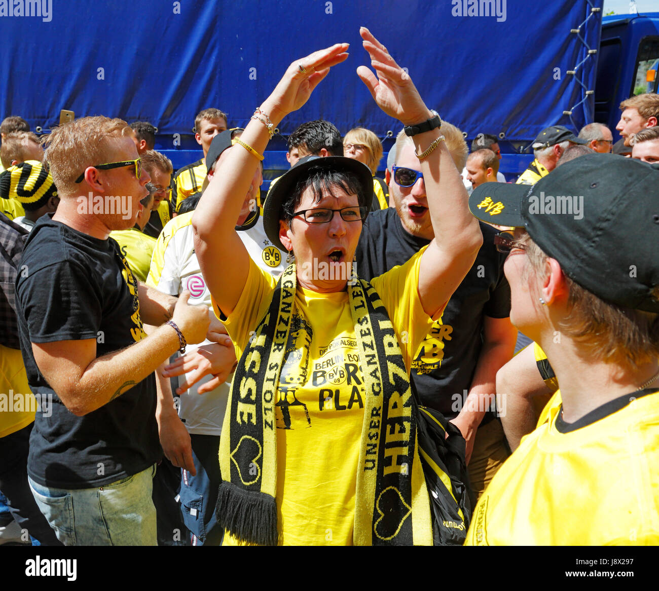sports, football, Bundesliga, DFB Cup, 2016/2017, BVB Borussia Dortmund ...