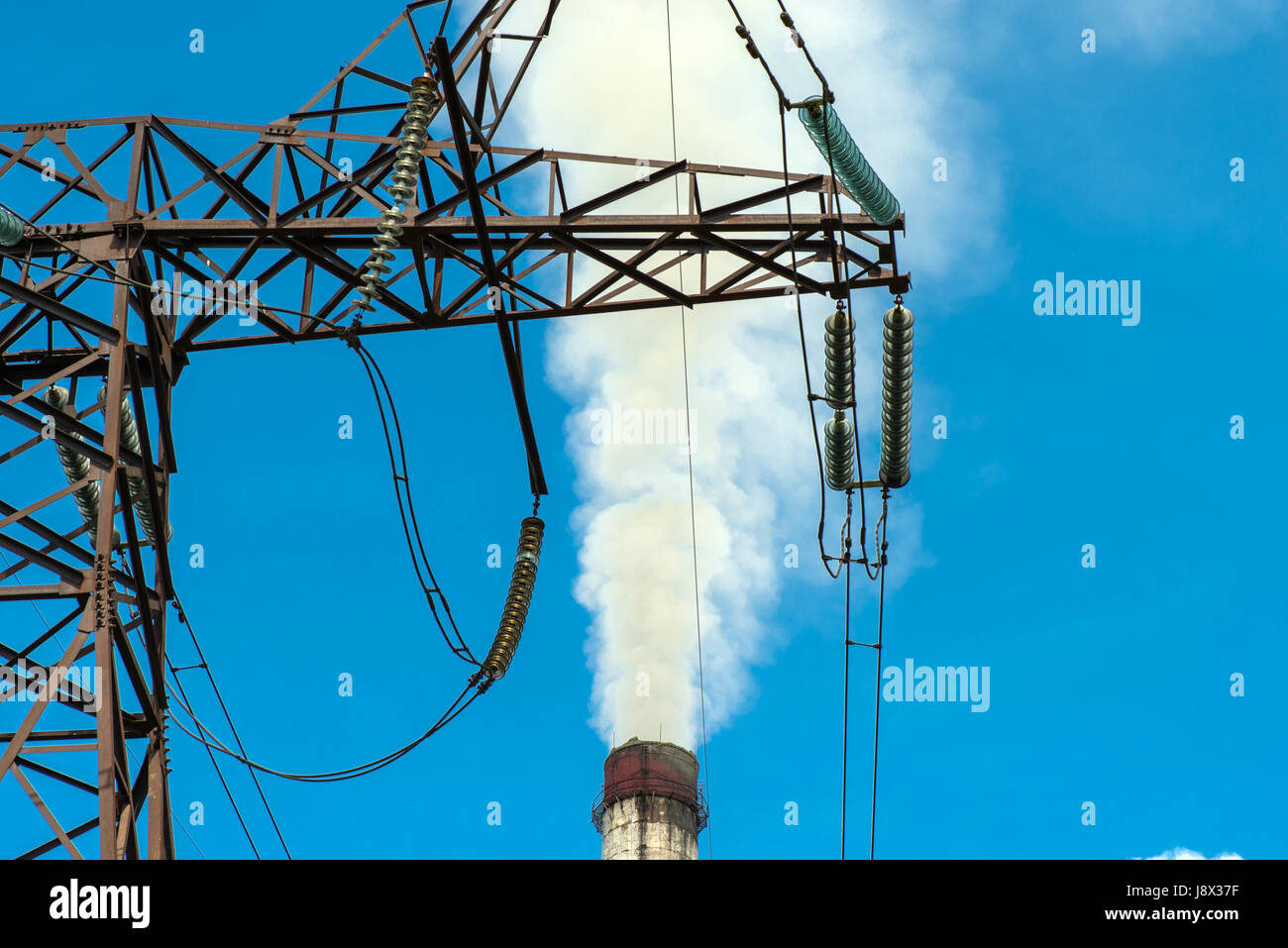 Thermal power stations hi-res stock photography and images - Alamy