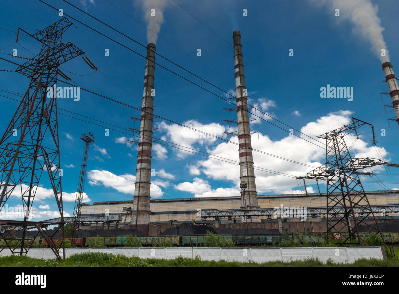 Thermal power stations hi-res stock photography and images - Alamy