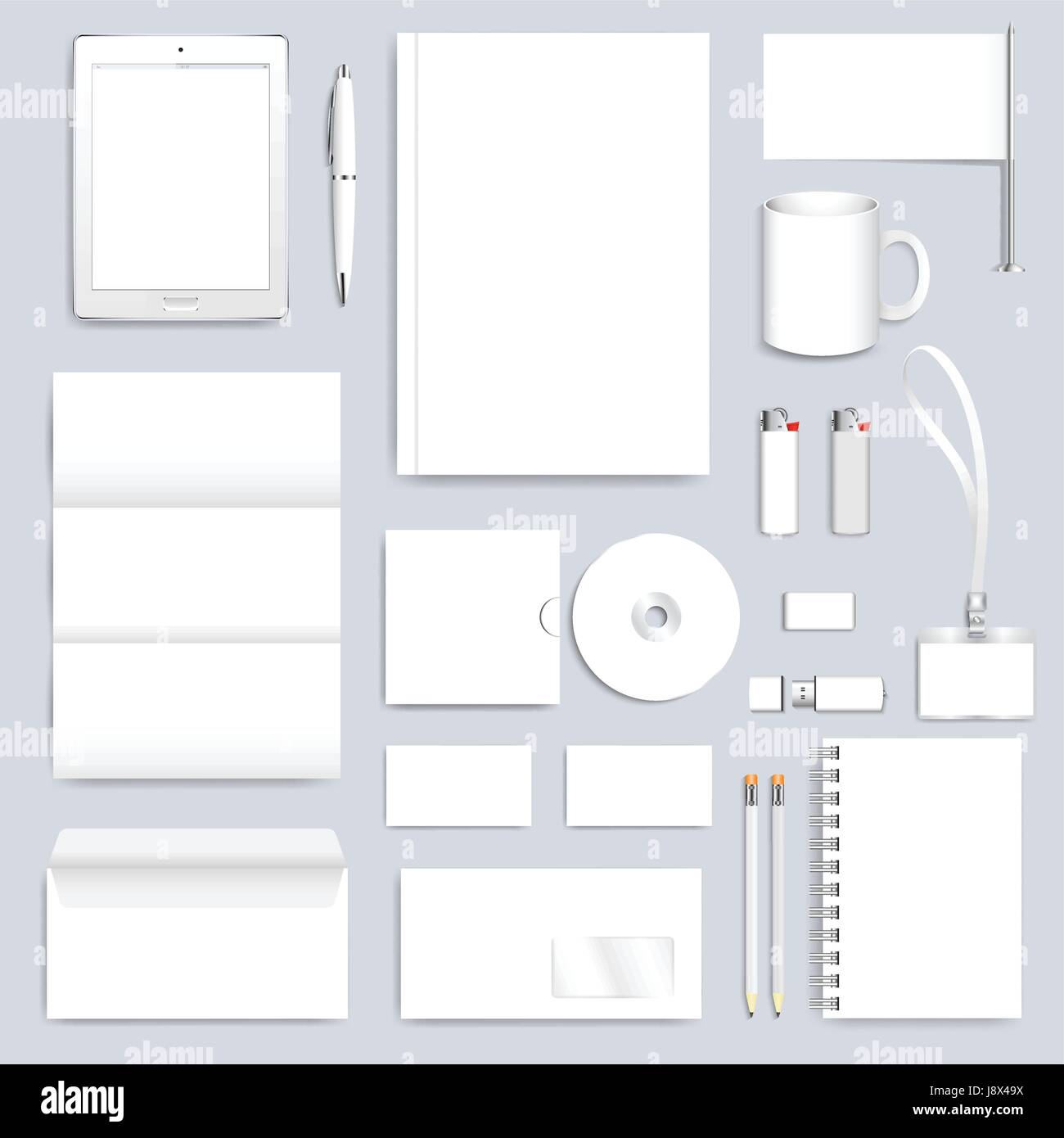 Envelope blank letter pen Stock Vector Images - Alamy