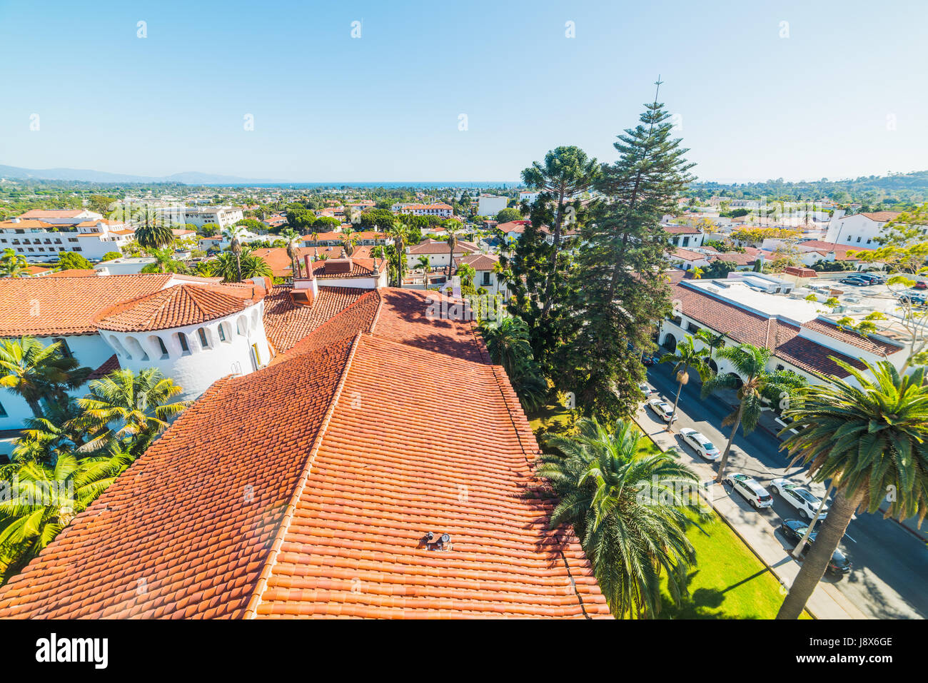 Beautiful aerial santa barbara california hi-res stock photography and ...