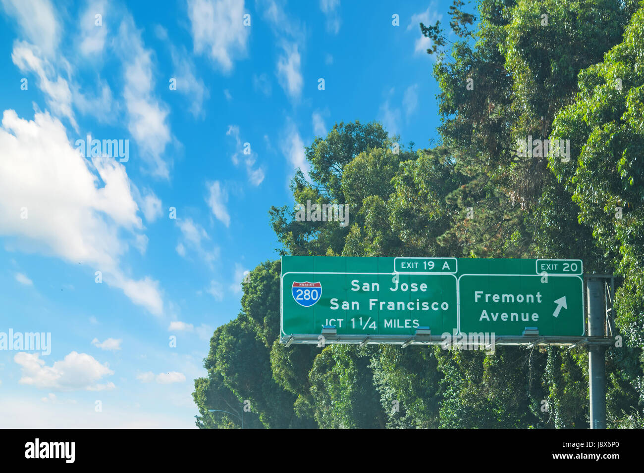 Highway freeway 280 hi-res stock photography and images - Alamy