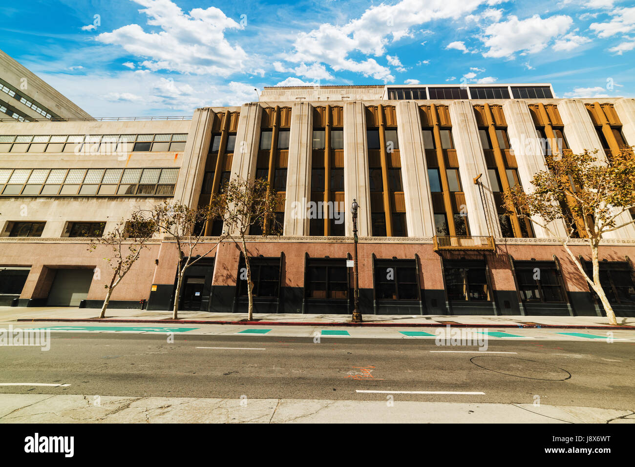 Spring street in downtown Los Angeles Stock Photo - Alamy