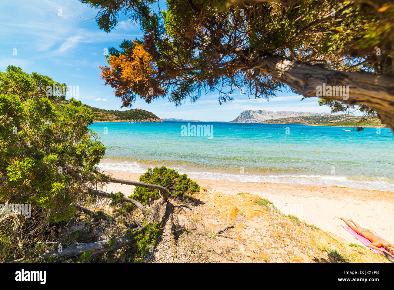 Woman taking bath in beach hi-res stock photography and images - Alamy