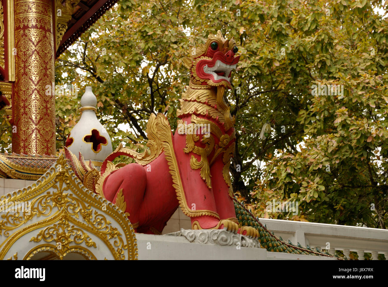 wat ku tao in chiang mai Stock Photo - Alamy