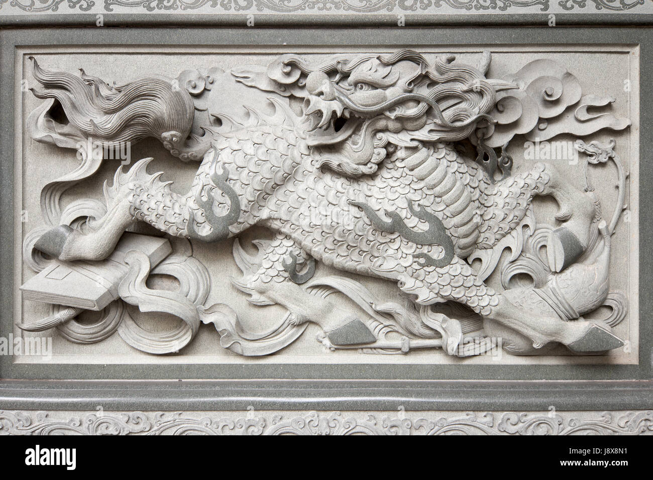 temple, stone, asia, chinese, carving, mythical, temple, culture, stone ...