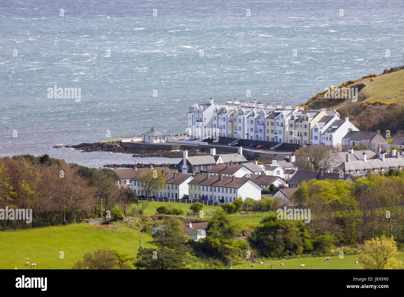 Cushendun North Antrim Northern Ireland Stock Photo - Alamy