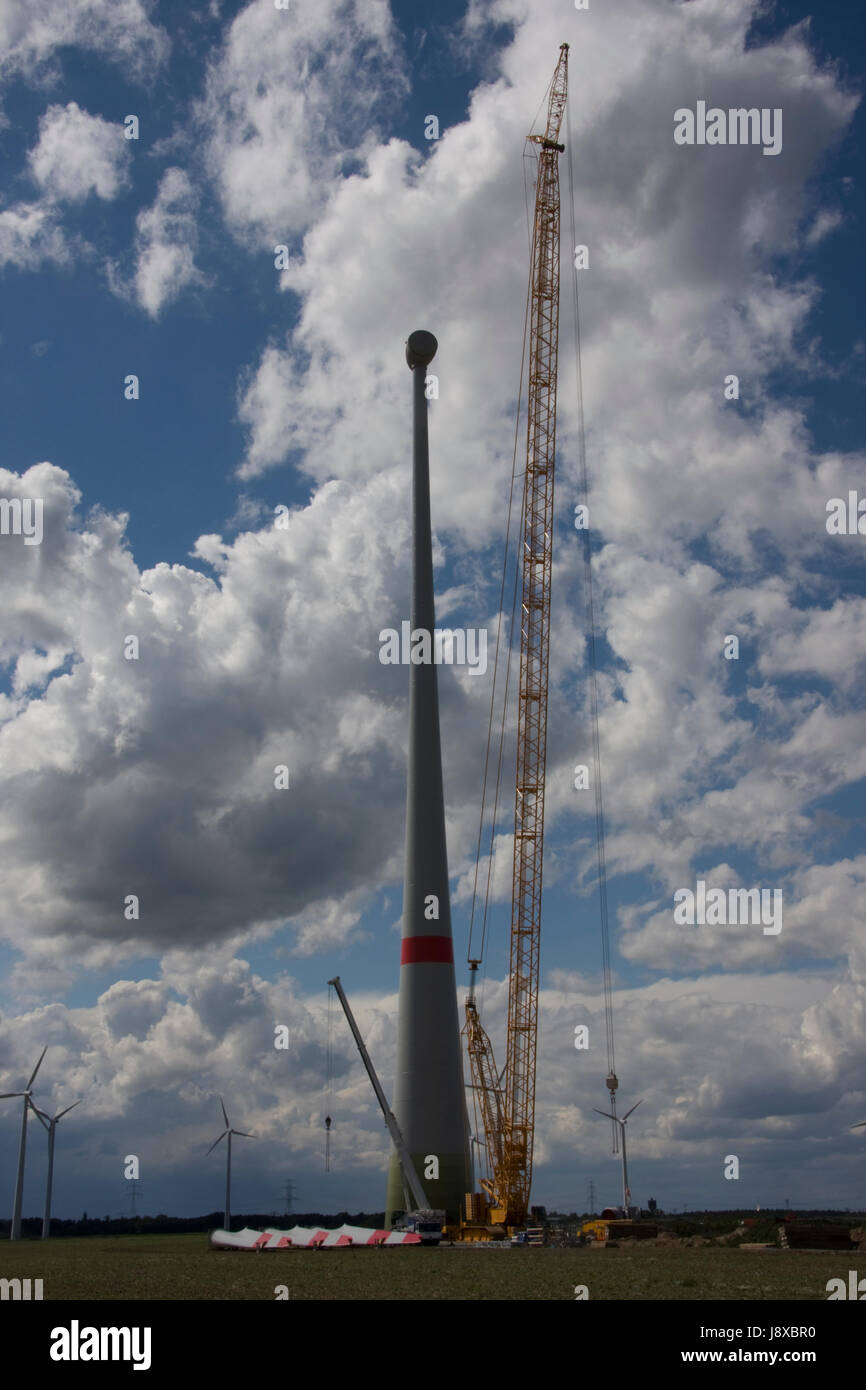 wind energy, wind farm, pinwheel, industry, industrial plant, wind ...